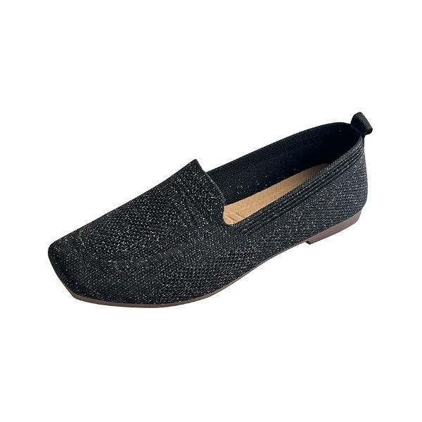 『セール実施中』ZOZO問い合わせ番号:103941869ショップ:JELLY BEANS，ジェリービーンズブランド:JELLY BEANS，ジェリービーンズ商品名:ローファー風ニットパンプス　(194-61052)JELLY BEANS(...