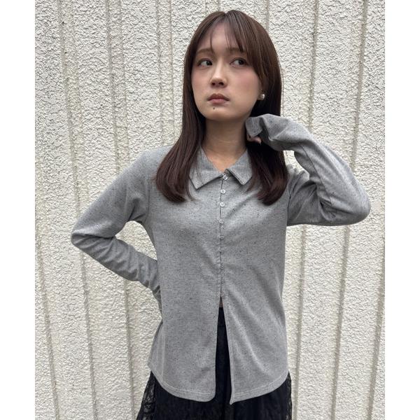 『タイムセール実施中』ZOZO問い合わせ番号:103941924ショップ:merrylatte，メリーラテブランド:merrylatte，メリーラテ商品名:NEP RIB CARDIGAN【IROHANI】カテゴリ:トップス>カーディ...