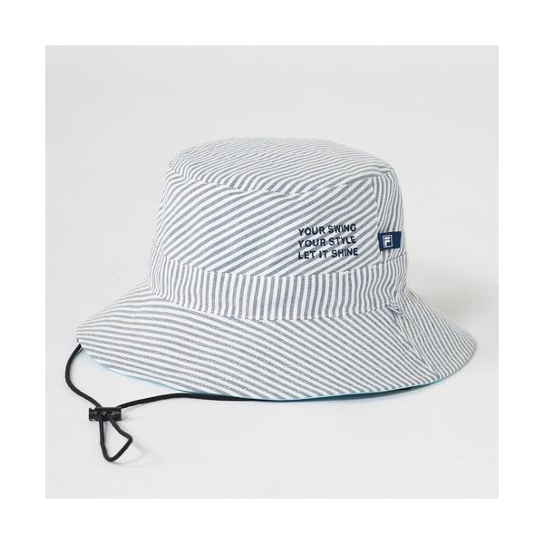 ZOZO問い合わせ番号:103942099ショップ:Karlas，カルラスブランド:FILA GOLF，フィラゴルフ ，FILA，フィラ商品名:FILA GOLF フィラゴルフ ゴルフウェア UVカット 広つば 軽量 紐付き リバーシブル ...