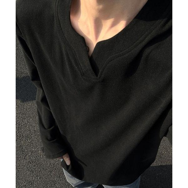 ZOZO問い合わせ番号:103942414ショップ:chuclla，チュクラブランド:WESTBOY，ウエストボーイ商品名:ディープキーネック ルーズカットソー WO26S2TP04カテゴリ:トップス>Tシャツ/カットソーブランド品番...