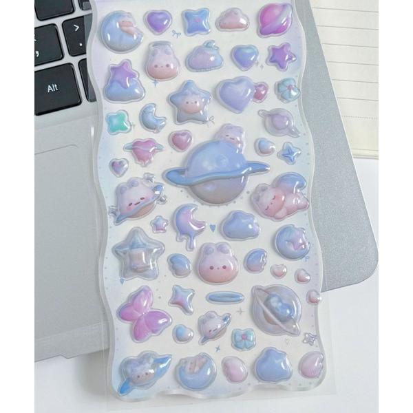 ZOZO問い合わせ番号:103942516ショップ:Bonjour Sagan，ボンジュールサガンブランド:LAC-VERT，ラック・ヴェール，Bonjour Sagan，ボンジュールサガン商品名:ぷっくりファンシーシールカテゴリ:雑貨/ホ...