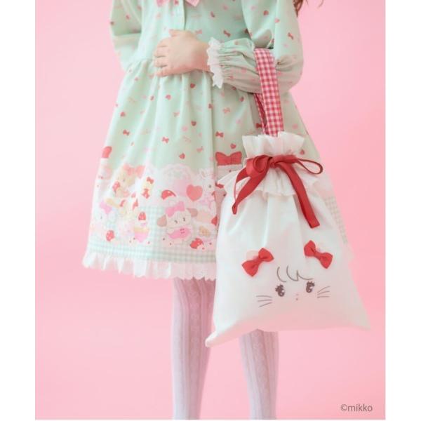 ZOZO問い合わせ番号:103942647ショップ:KIMURATAN ONLINE，キムラタン オンラインブランド:coeur a coeur，クーラクール商品名:【Lil ala mode×coeur a coeur】ギャザーバッグカテ...