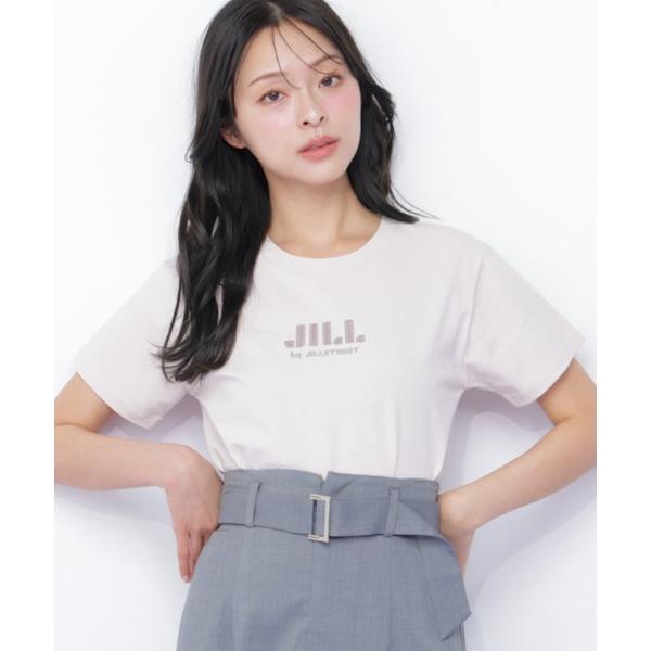 ZOZO問い合わせ番号:103943073ショップ:JILL by JILL STUART，ジル バイ ジル スチュアートブランド:JILL by JILL STUART，ジルバイジルスチュアート商品名:【新色追加】刺繍ロゴTシャツオーガニ...