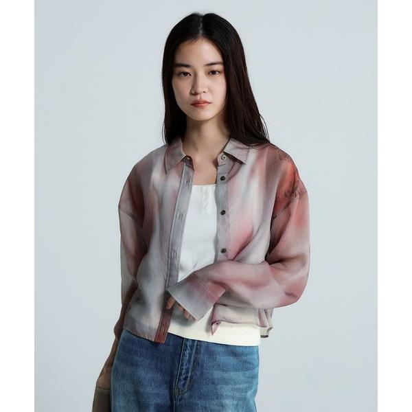 『セール実施中』ZOZO問い合わせ番号:103943076ショップ:JEANASIS，ジーナシスブランド:JEANASIS，ジーナシス商品名:【選べる着丈】セミグロスシアーシャツ/647671カテゴリ:トップス>シャツ/ブラウスブラン...