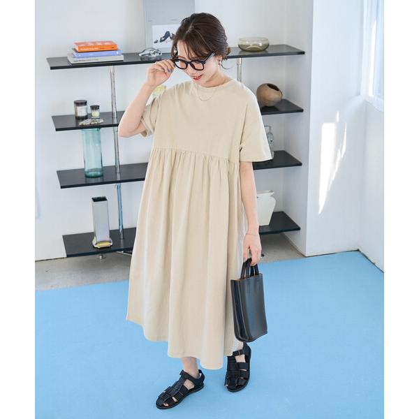 『タイムセール実施中』ZOZO問い合わせ番号:103945564ショップ:FREAK'S STORE，フリークスストアブランド:FREAK'S STORE，フリークスストア商品名:限定展開　ウエストギャザー 切り替え 半袖 ワンピースカテゴ...