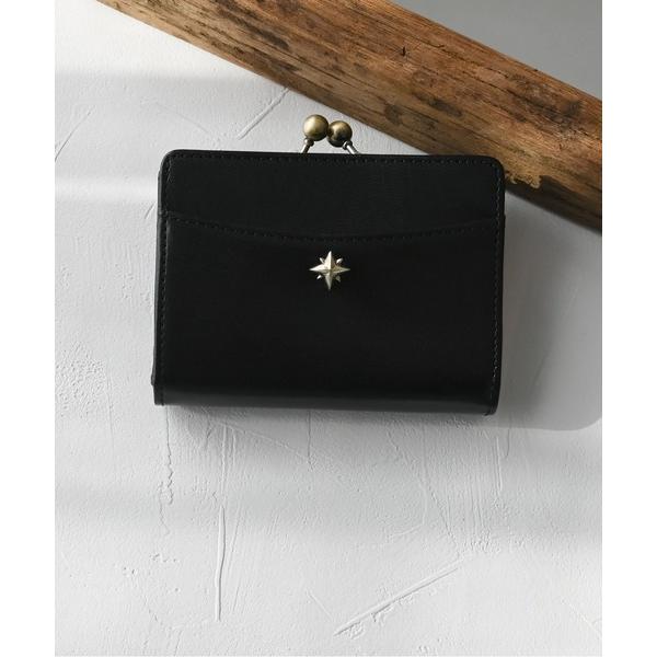 参考価格：17，600円発売時期：2024年12月コンディション：D（傷・汚れあり）傷や汚れがあるが使用には問題ないアイテム内側：色あせ表面：剥げ、傷付属品：箱・タグ参考商品名：[An＋u]W Starスタッズガマグチミドルウォレット参考品...