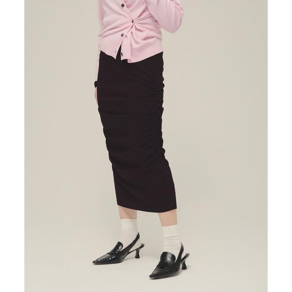 参考価格：12，100円発売時期：2025年01月コンディション：B（目立つ使用感なし）使用感が少ない、または気にならないアイテム全体的：汚れ参考商品名：【eL】Gatherd Tight Skirt/314311参考品番：314311【商...