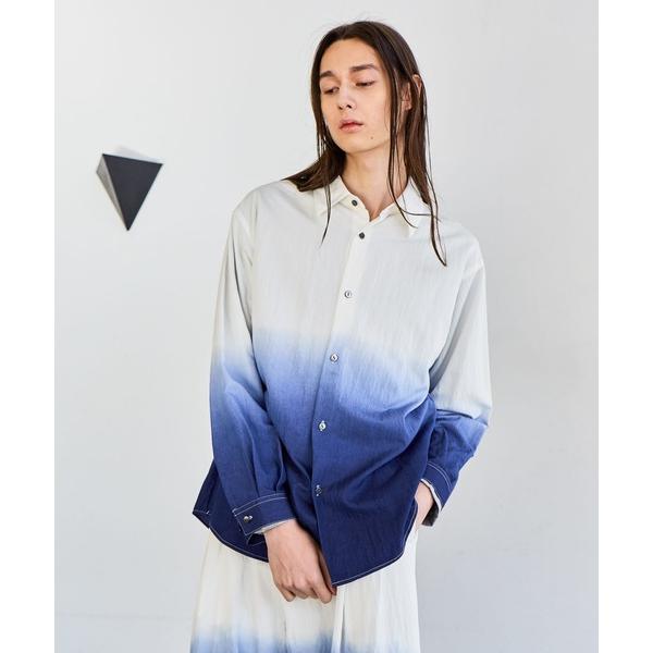 ZOZO問い合わせ番号:103978160ショップ:HARE，ハレブランド:HARE，ハレ商品名:Dip Dyeシャツ(HARE)カテゴリ:トップス>シャツ/ブラウスブランド品番:662942素材:レーヨン67%  ナイロン33%カラ...