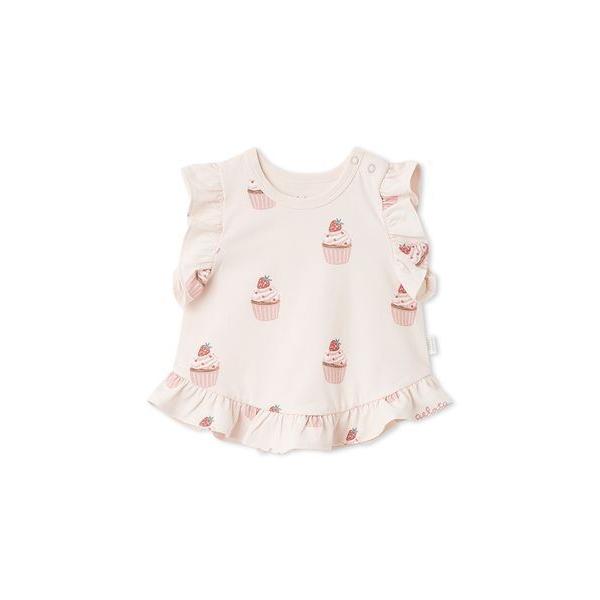 ※このアイテムは返品・交換対象外商品です。ZOZO問い合わせ番号:103978240ショップ:gelato pique，ジェラート　ピケブランド:gelato pique，ジェラートピケ商品名:【BABY】カップケーキ柄Tシャツカテゴリ:マ...