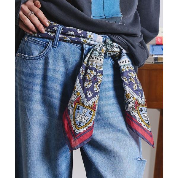ZOZO問い合わせ番号:103978339ショップ:ROSE BUD，ローズバッドブランド:BINDU，ビンドゥー，ROSE BUD，ローズバッド商品名:(BINDU)Cotton Voile Wight Map Scarfカテゴリ:財布/...