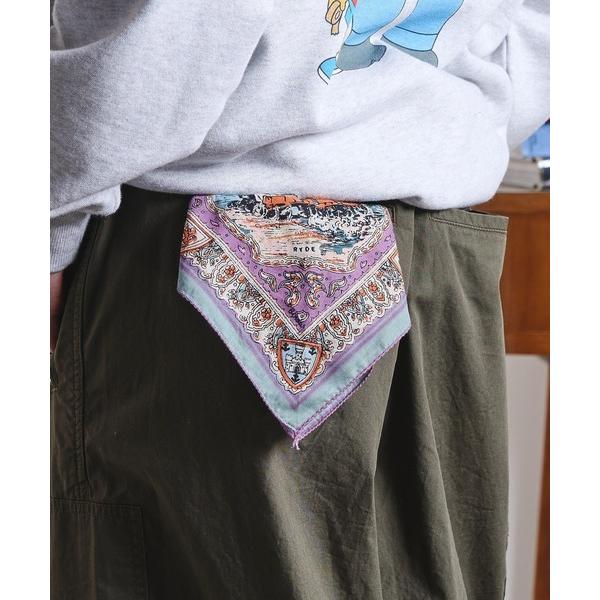 ZOZO問い合わせ番号:103978340ショップ:ROSE BUD，ローズバッドブランド:BINDU，ビンドゥー，ROSE BUD，ローズバッド商品名:(BINDU)Cotton Voile Wight Map Bandanaカテゴリ:財...