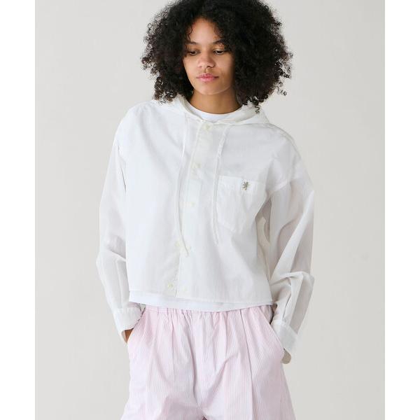 ZOZO問い合わせ番号:103978361ショップ:Bshop，ビショップブランド:GYMPHLEX，ジムフレックス，Bshop，ビショップ商品名:Gymphlex |  ナイロン フードシャツジャケット WOMENカテゴリ:トップス&gt...