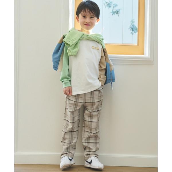 ZOZO問い合わせ番号:103978424ショップ:petit main，プティマインブランド:petit main，プティマイン商品名:のびのびストレッチチェックパンツカテゴリ:パンツ>その他パンツブランド品番:9561112素材:...