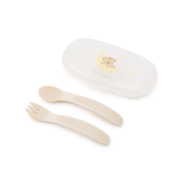 ZOZO問い合わせ番号:103978431ショップ:petit main，プティマインブランド:petit main，プティマイン商品名:スプーン・フォークセットカテゴリ:ママ＆ベビー>マグ/哺乳瓶/お食事グッズブランド品番:9561...