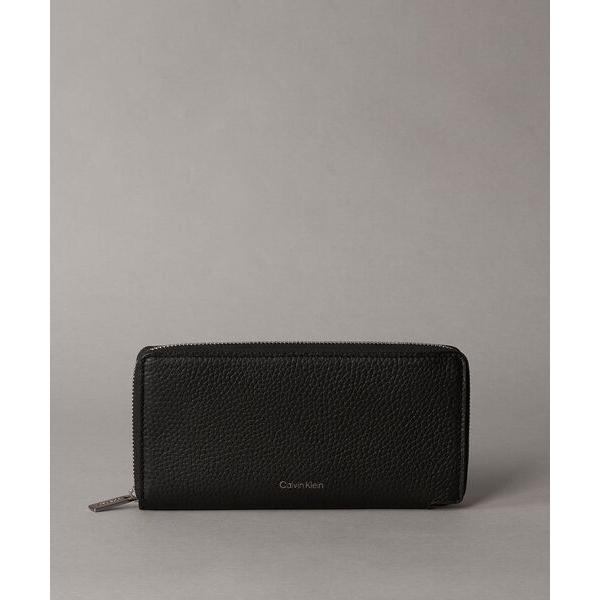 ZOZO問い合わせ番号:103978549ショップ:Calvin Klein，カルバンクラインブランド:Calvin Klein，カルバン・クライン商品名:長財布 - エンボスロングジップアラウンドウォレットカテゴリ:財布/小物>財布...