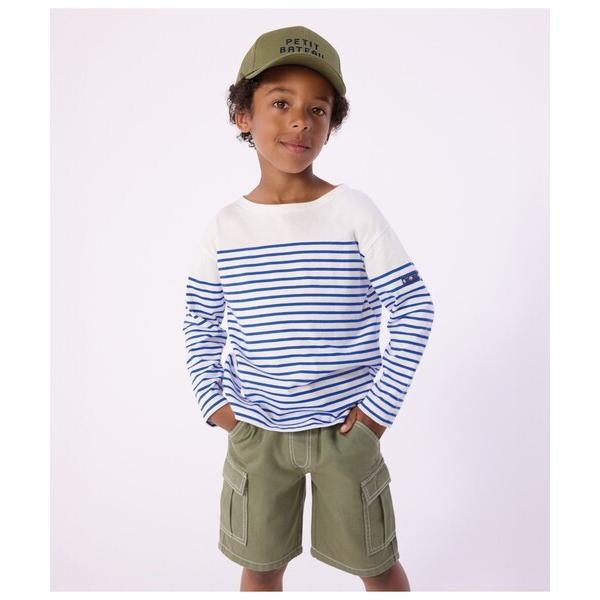 ZOZO問い合わせ番号:103978563ショップ:PETIT BATEAU，プチバトーブランド:PETIT BATEAU，プチバトー商品名:マリニエール長袖プルオーバーカテゴリ:トップス>スウェットブランド品番:A0FR7B素材:1...
