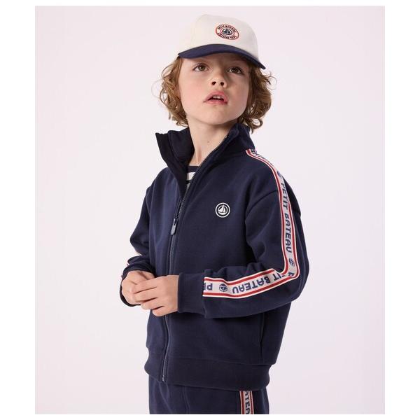 ZOZO問い合わせ番号:103978586ショップ:PETIT BATEAU，プチバトーブランド:PETIT BATEAU，プチバトー商品名:ジップアップスウェットカテゴリ:トップス>スウェットブランド品番:A0F5DB素材:100%...