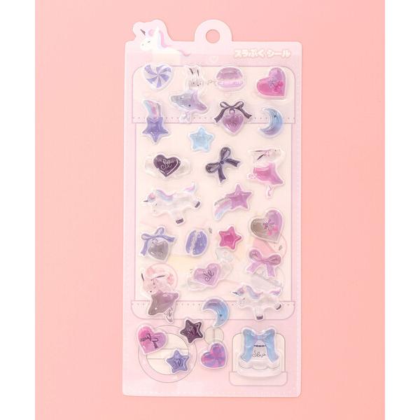 ZOZO問い合わせ番号:103978596ショップ:BEBE ONLINE STORE，ベベ オンラインストアブランド:SLAP SLIP，スラップスリップ商品名:ぷっくり可愛い★ちゅるちゅるスラぷくシールカテゴリ:雑貨/ホビー>ステ...