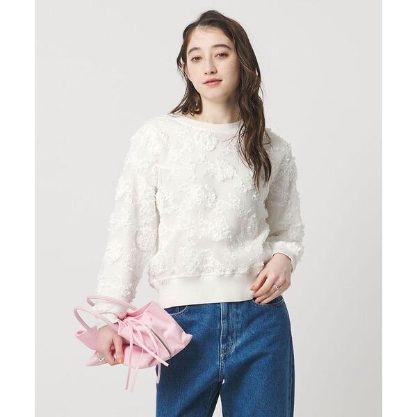 ZOZO問い合わせ番号:103978817ショップ:UNITED ARROWS，ユナイテッドアローズブランド:UNITED ARROWS，ユナイテッドアローズ商品名:エンブロイダリーフラワー メッシュ ニットカテゴリ:トップス>ニット...