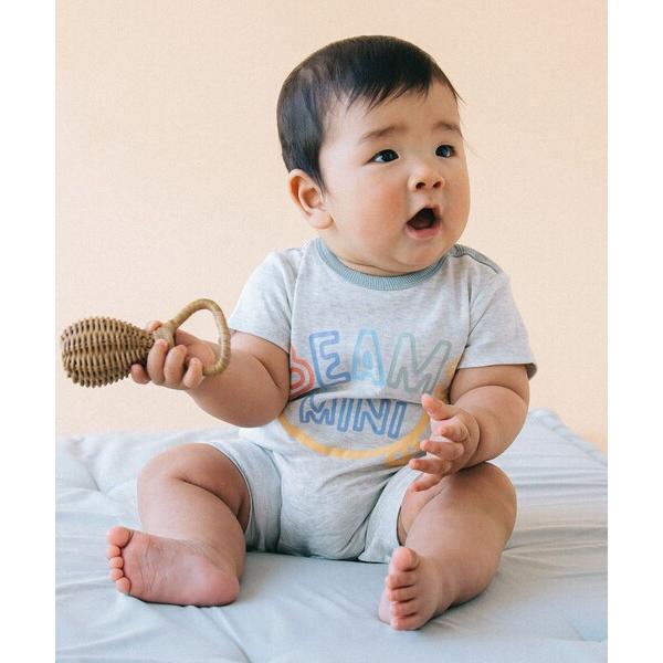 ※このアイテムは返品・交換対象外商品です。ZOZO問い合わせ番号:103978907ショップ:BEAMS HEART，ビームスハートブランド:BEAMS mini，ビームスミニ商品名:ベビー スマイル ロンパース 2026SS（70〜80c...