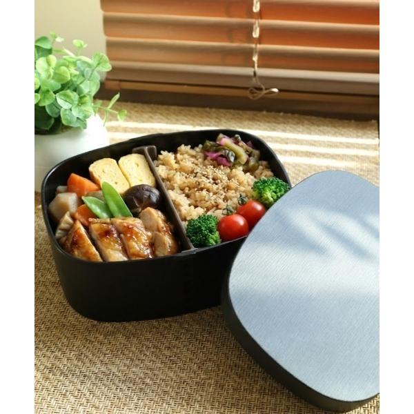 ZOZO問い合わせ番号:103979703ショップ:FUNALIVE，ファンアライブブランド:HAKOYA，ハコヤ，FUNALIVE，ファンアライブ商品名:HAKOYA さっと洗えるわっぱ弁当 モノトーン 850ml 抗菌仕様カテゴリ:食器...