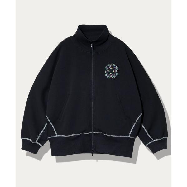 ZOZO問い合わせ番号:103979750ショップ:go slow caravan，ゴースローキャラバンブランド:go slow caravan，ゴースローキャラバン商品名:ダンボールニット ドルマン トラックジャケット Wカテゴリ:ジャケ...