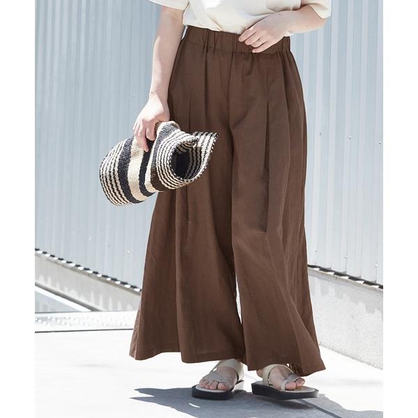 『セール実施中』参考価格：19，800円発売時期：2023年04月コンディション：B（目立つ使用感なし）使用感が少ない、または気にならないアイテム前身頃・後身頃：汚れ参考商品名：麻キャンブリックキュロットパンツ参考品番：2303037004...