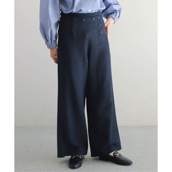 参考価格：24，200円発売時期：2024年09月コンディション：B（目立つ使用感なし）使用感が少ない、または気にならないアイテム前身頃・後身頃：毛玉参考商品名：ドビーブッチャー　セーラーパンツ参考品番：04-1-04-003-4-2【商品...