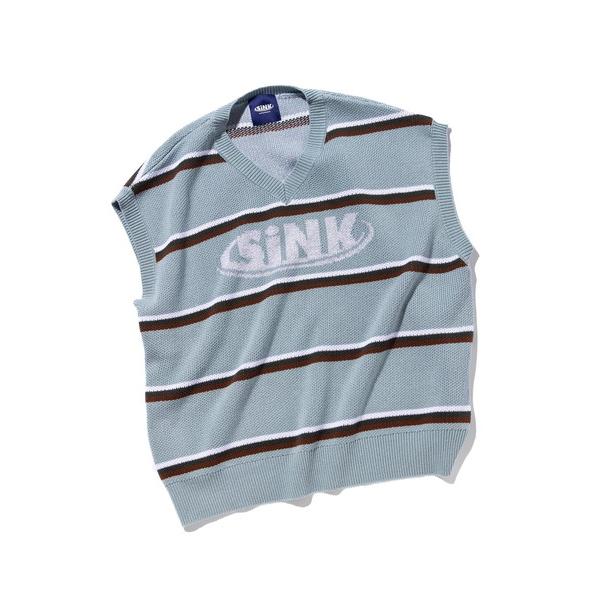 参考価格：9，900円発売時期：2022年10月コンディション：B（目立つ使用感なし）使用感が少ない、または気にならないアイテム首周り：毛玉参考商品名：MULTIBORDER KNITVEST参考品番：222202409133501【商品に...