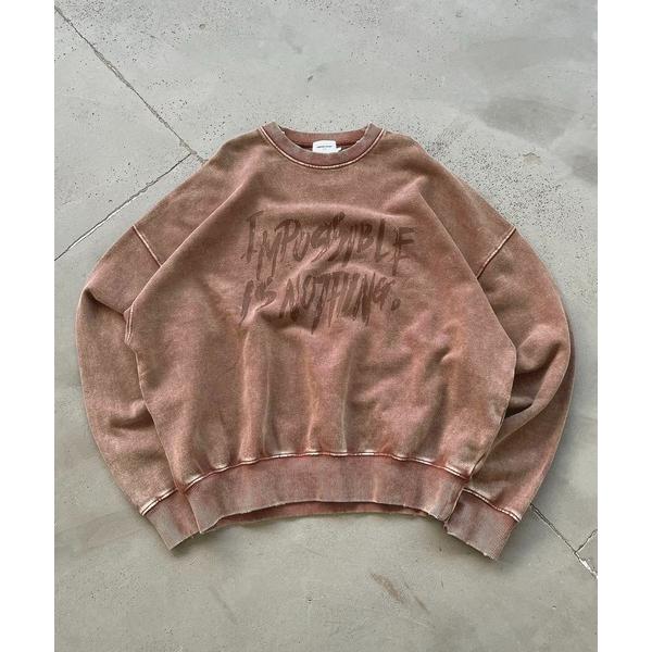参考価格：7，997円発売時期：2025年02月コンディション：B（目立つ使用感なし）使用感が少ない、または気にならないアイテム全体的：色あせ参考商品名：Vintage Washed Sweat Pullover/ヴィンテージウォッシュスウ...