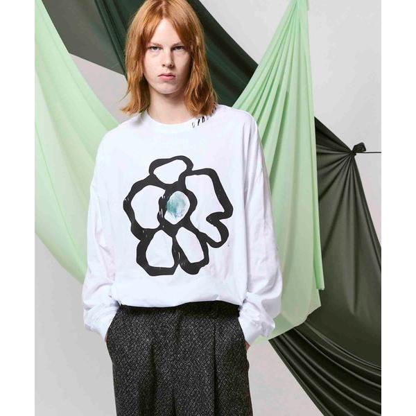 参考価格：7，920円発売時期：2024年09月コンディション：B（目立つ使用感なし）使用感が少ない、または気にならないアイテム前身頃・袖：汚れ参考商品名：《UNISEX》Flower Hand-Printed Oversized Stit...