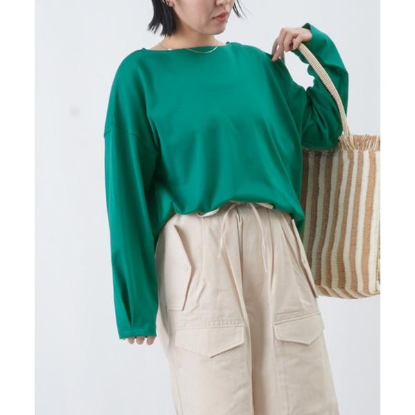 参考価格：6，930円発売時期：2024年02月コンディション：A（使用感なし）数回使用した程度で使用感が感じられないアイテム参考商品名：LC/LLL シルケットボートネックカットソー / 袖タックデザインカットソー参考品番：3241010...