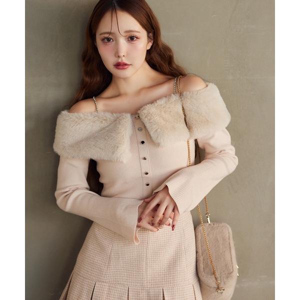 参考価格：6，930円発売時期：2024年11月コンディション：A（使用感なし）数回使用した程度で使用感が感じられないアイテム参考商品名：フェイクファービジューニット参考品番：0142050670【商品に関する注意事項】・こちらの商品画像は...