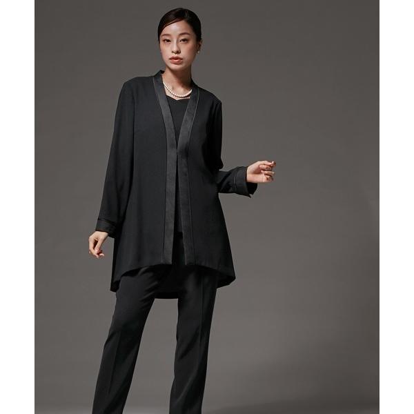 参考価格：27，390円発売時期：2024年01月コンディション：A（使用感なし）数回使用した程度で使用感が感じられないアイテム参考商品名：【喪服・礼服】Callarus 洗える防しわ北陸ジャガード切替トッパージャケット＋ストレッチパンツセ...