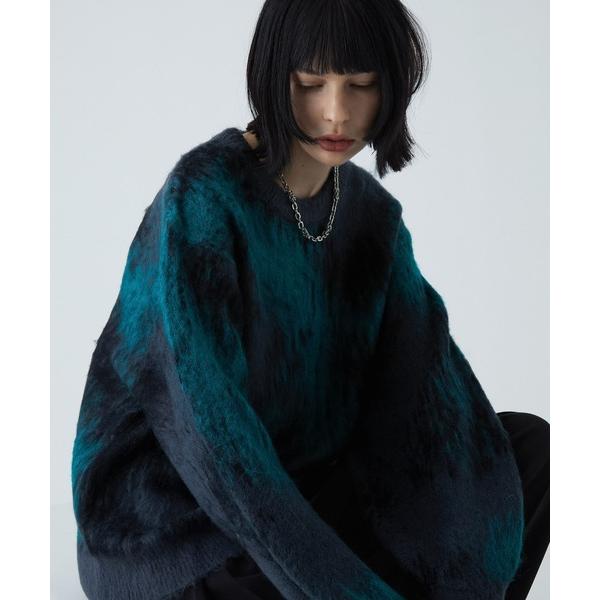 参考価格：5，500円発売時期：2025年09月コンディション：A（使用感なし）数回使用した程度で使用感が感じられないアイテム参考商品名：【VELNUS】Abstract loose shaggy design knit/アブストラクトルー...