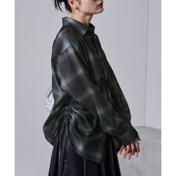 参考価格：3，460円発売時期：2025年03月コンディション：A（使用感なし）数回使用した程度で使用感が感じられないアイテム参考商品名：【nui nullu】サイドシャーリングオーバーサイズシアーチェックシャツ参考品番：NUIsh1431...