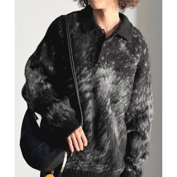 参考価格：5，998円発売時期：2025年10月コンディション：A（使用感なし）数回使用した程度で使用感が感じられないアイテム参考商品名：「まるで毛布。」モヘアライクシャギー素材オーバーサイズニットポロシャツ／Mohair-Like Sha...