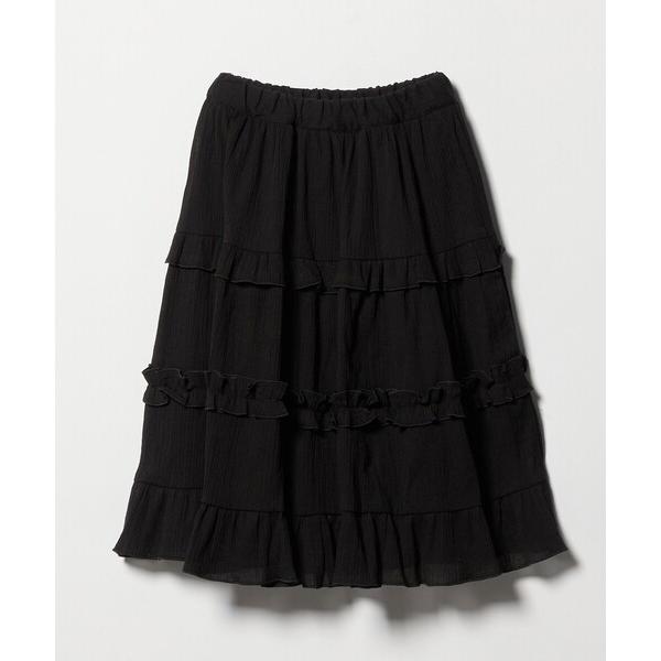 ZOZO問い合わせ番号:104050211ショップ:green label relaxing，グリーンレーベル リラクシングブランド:green label relaxing，グリーンレーベルリラクシング商品名:楊柳フリル ロングスカート ...