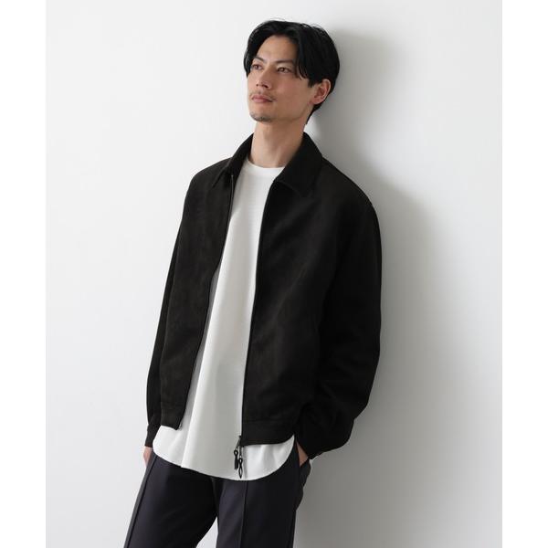 『タイムセール実施中』ZOZO問い合わせ番号:104050273ショップ:NANO universe，ナノユニバースブランド:NANO universe，ナノユニバース商品名:「モダンコンフォート」 フェイクスエードブルゾンカテゴリ:ジャケ...