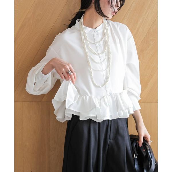 『セール実施中』ZOZO問い合わせ番号:104050371ショップ:SUGAR BISKET，シュガービスケットブランド:SUGAR BISKET，シュガービスケット商品名:ダブルフリル ブラウスカテゴリ:トップス>Tシャツ/カットソ...