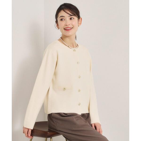 ZOZO問い合わせ番号:104050621ショップ:WORLD ONLINE STORE SELECT，ワールドオンラインストアセレクトブランド:ITS'DEMO，イッツデモ商品名:【花粉防止／手洗い可】ニットジャケットカテゴリ:ジャケット...