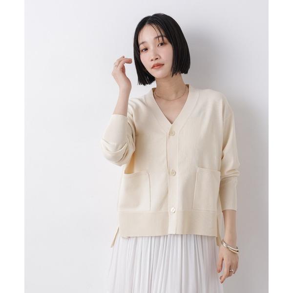 ZOZO問い合わせ番号:104050703ショップ:NANO universe，ナノユニバースブランド:NANO universe，ナノユニバース商品名:洗濯機洗い可UVカット接触冷感Vネックカーディガンカテゴリ:トップス>カーディガ...