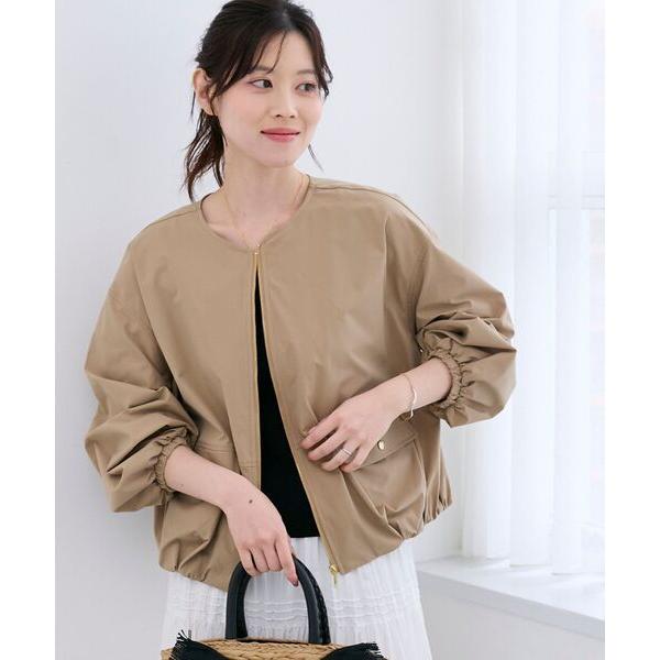 ZOZO問い合わせ番号:104050822ショップ:le.coeur blanc，ルクールブランブランド:le.coeur blanc，ルクールブラン商品名:サーブルクロスバルーンブルゾンカテゴリ:ジャケット/アウター>ブルゾンブラン...