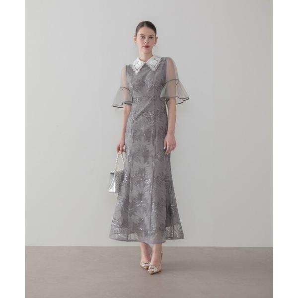 『タイムセール実施中』ZOZO問い合わせ番号:104050901ショップ:Leja，レジャブランド:Leja，レジャ商品名:【LEJA】フラワーレースカラースパンコールマーメイドワンピースドレス美脚効果結婚式 パーティードレス 成人式 二次...