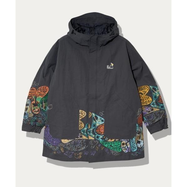 ZOZO問い合わせ番号:104050932ショップ:go slow caravan，ゴースローキャラバンブランド:go slow caravan，ゴースローキャラバン商品名:ウェザークロスパネル 刺繍フィールドコートカテゴリ:ジャケット/ア...