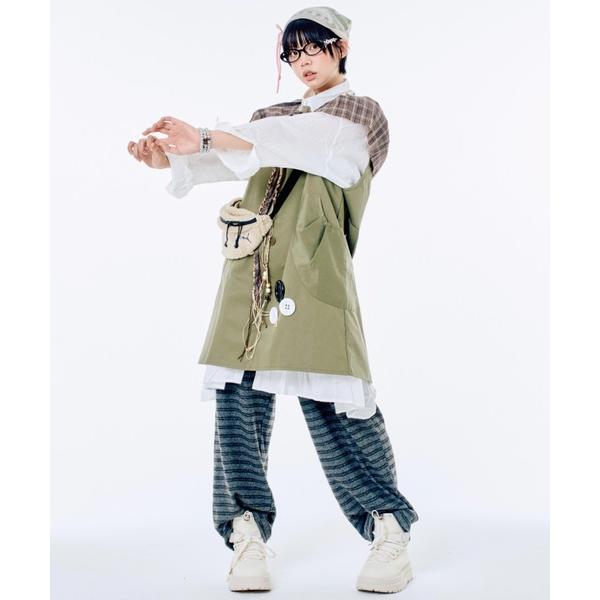 ZOZO問い合わせ番号:104050965ショップ:Never mind the XU / Chikashitsu+，ネバーマインド ザ エックスユー / チカシツプラスブランド:Never mind the XU / Chikashits...