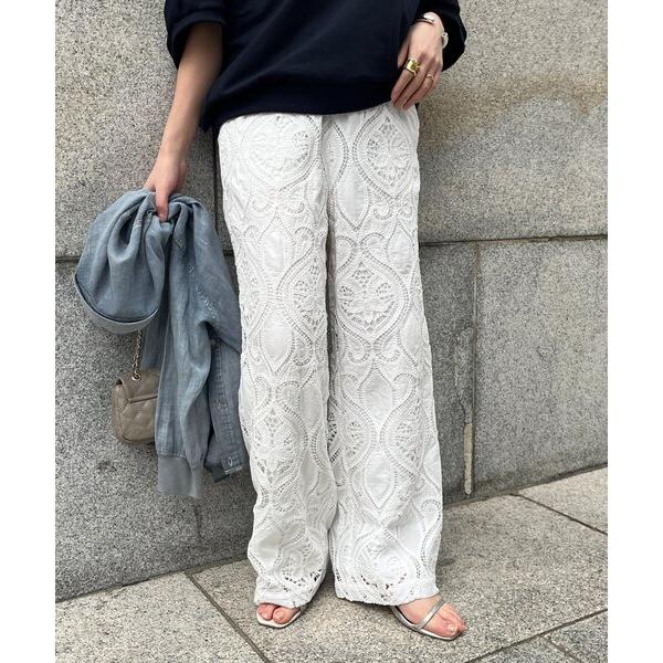 ZOZO問い合わせ番号:104051047ショップ:DouDou，ドゥドゥブランド:DouDou，ドゥドゥ商品名:レースパンツカテゴリ:パンツ>その他パンツブランド品番:DDZ1061202A0013素材:綿100% (刺繍糸)綿95...