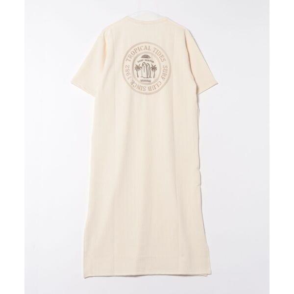 ZOZO問い合わせ番号:104051173ショップ:チャイハネ，チャイハネブランド:Kahiko，カヒコ商品名:【Kahiko】SURF＆Palms ハエナワッフルTシャツワンピースカテゴリ:ワンピース/ドレス>ワンピースブランド品番...