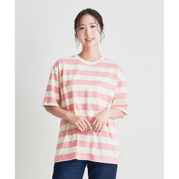 ZOZO問い合わせ番号:104051344ショップ:MIKI HOUSE，ミキハウスブランド:MIKI HOUSE，ミキハウス商品名:【WEB限定】ボーダー半袖Ｔシャツ（大人用）カテゴリ:トップス>Tシャツ/カットソーブランド品番:1...