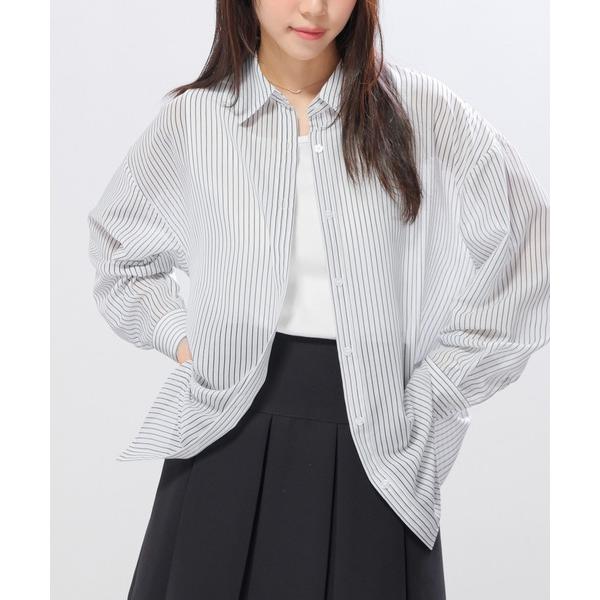 ZOZO問い合わせ番号:104051620ショップ:Honeys，ハニーズブランド:Honeys，ハニーズ，COLZA，コルザ商品名:タンク付シアーシャツカテゴリ:トップス>シャツ/ブラウスブランド品番:534-62-0217，534...